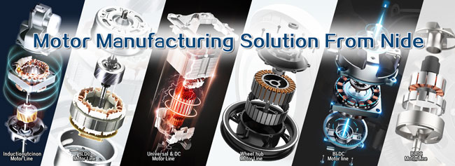 Automatic AC motor induction motor assembly line-Ningbo Haishu Nide ...